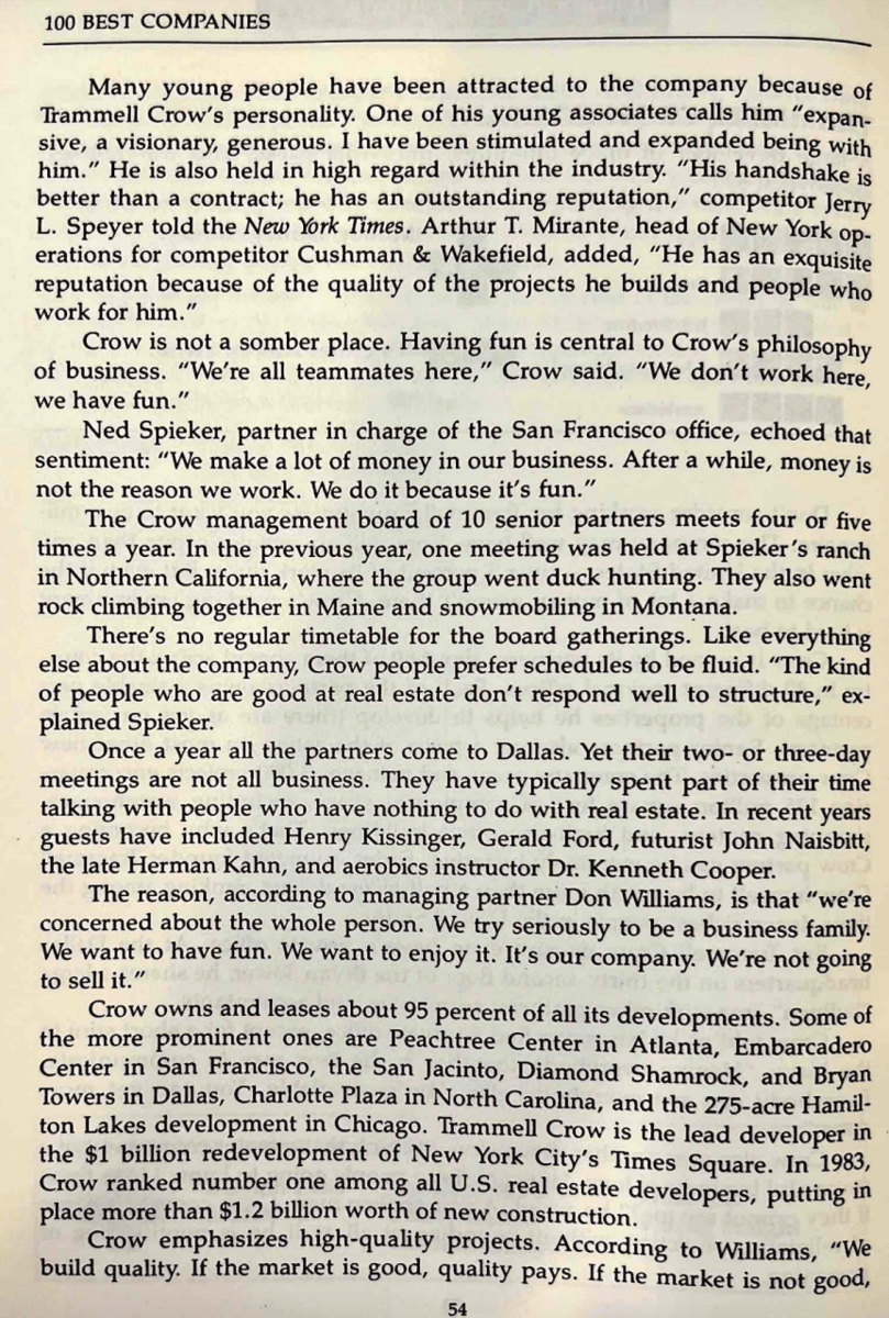 Tracing Trammell Crow's Legacy: A Look at CRE's Most Influential Firms